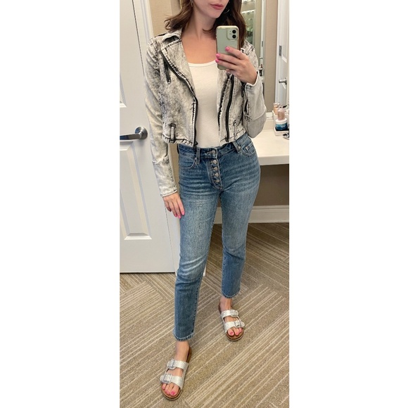 TRF | Jackets & Coats | Cropped Denim Jacket | Poshmark